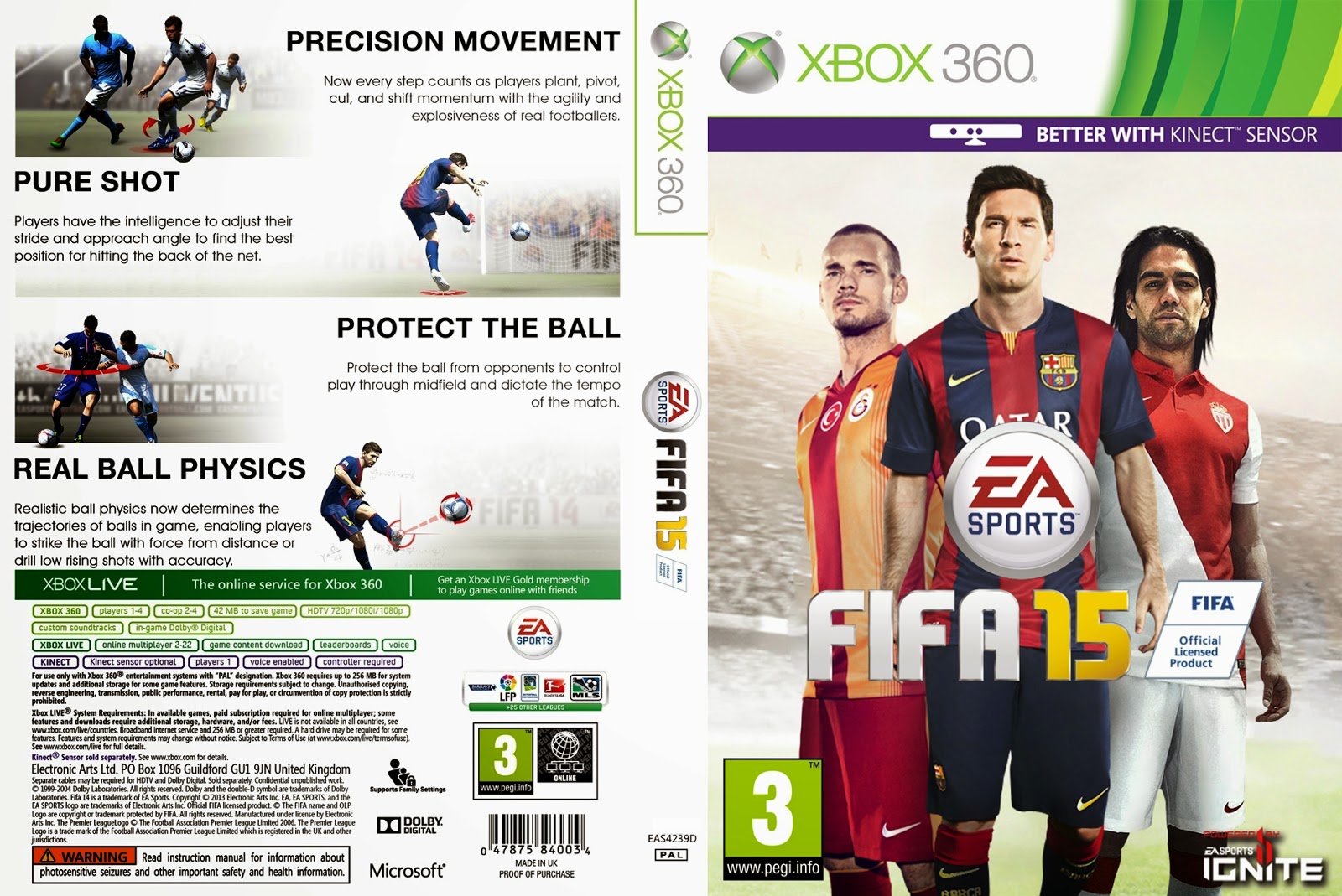 Fifa 15 xbox 360 - Mundu.fr