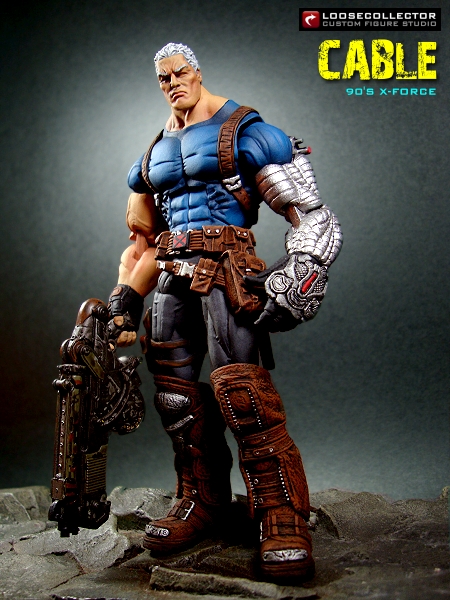 Loosecollector Custom Figures Archive: Cable 90's style
