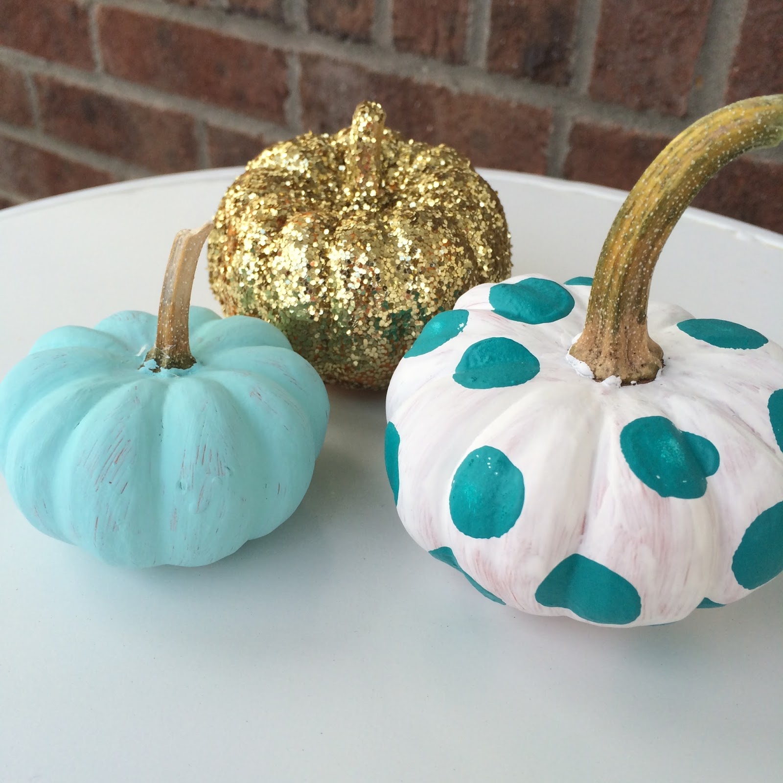 DIY Embellished Mini Pumpkins | Time and Turquoise