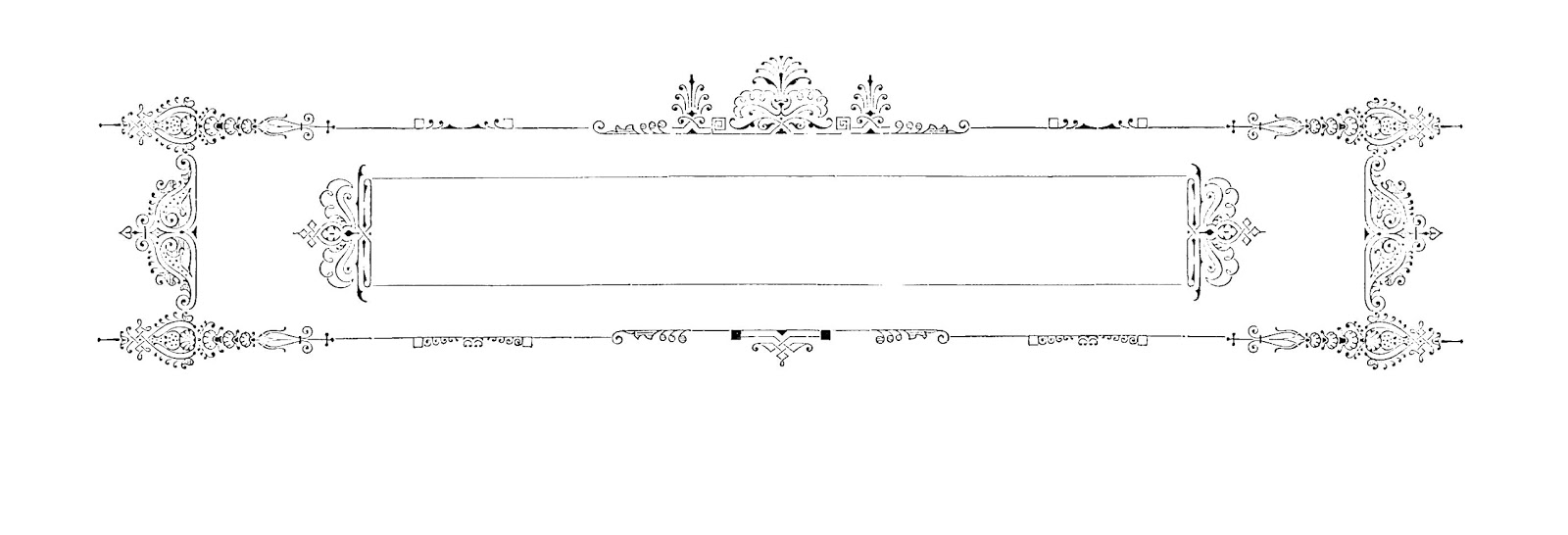 Digital Stamp Design: Free Digital Frame Digital Stamp: Fancy Antique ...