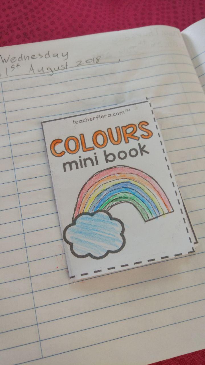 teacherfiera.com: MINI BOOK : COLOURS & TOYS (YEAR 1 REVISION)