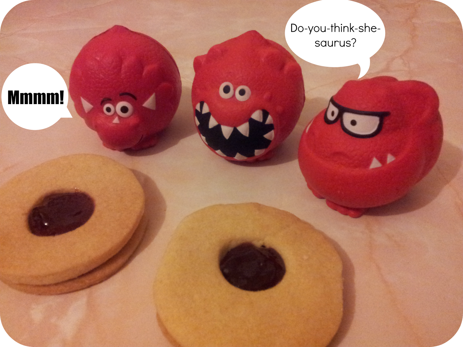Red nosed biscuits | The Mini Mes and Me