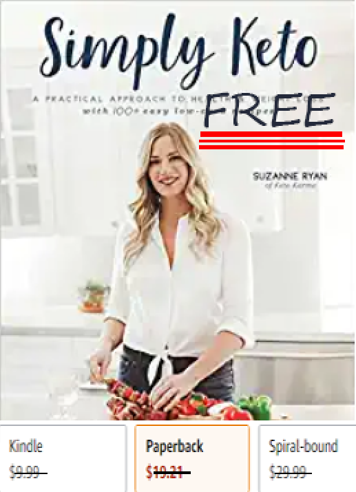 SIMPLY KETO: THE ULTIMATE KETO BEGINNERS GUIDE WITH 100 + EASY LOW CARB ...