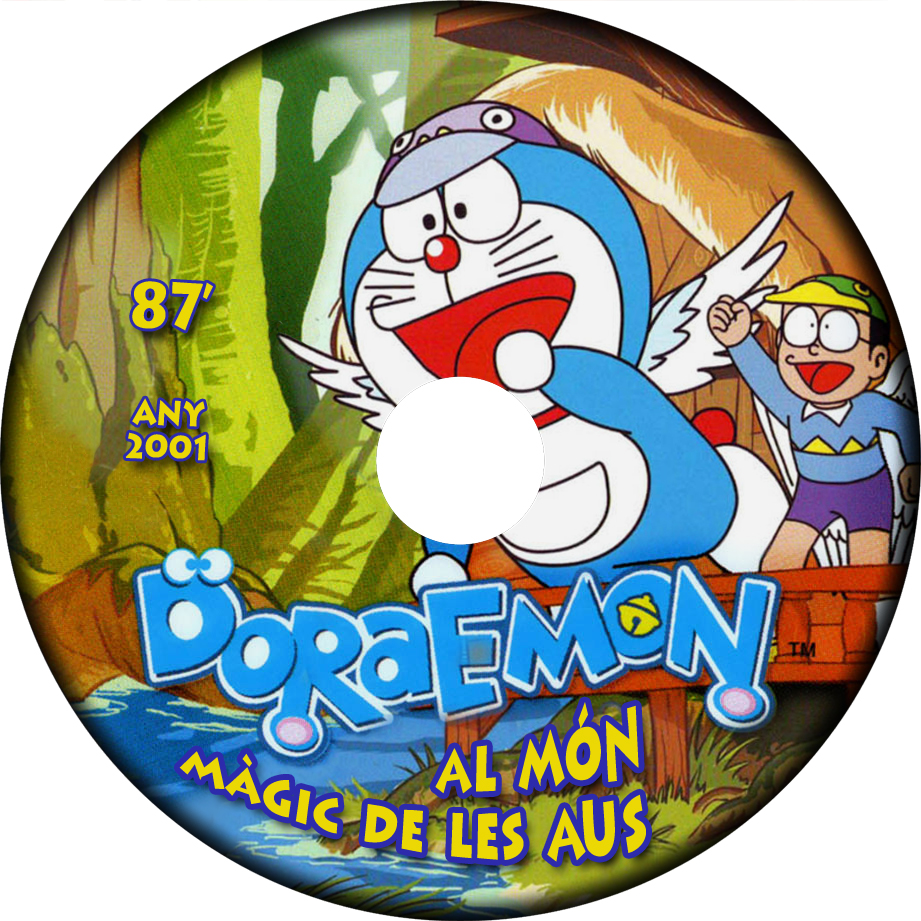 Caràtules de cine (DVD per caixa CD): Doraemon al món màgic de les aus ...