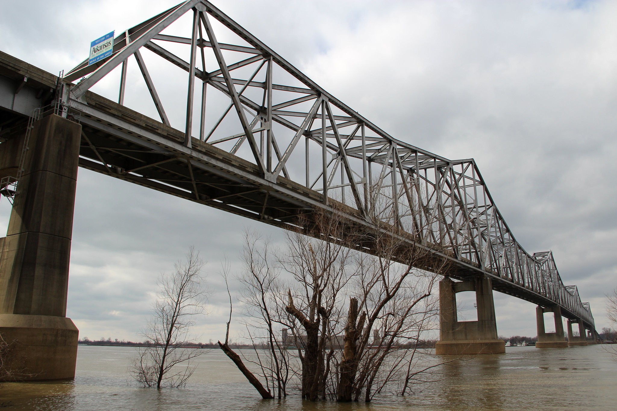Industrial History: 1961 US-49 Helena Bridge over Mississippi River at ...