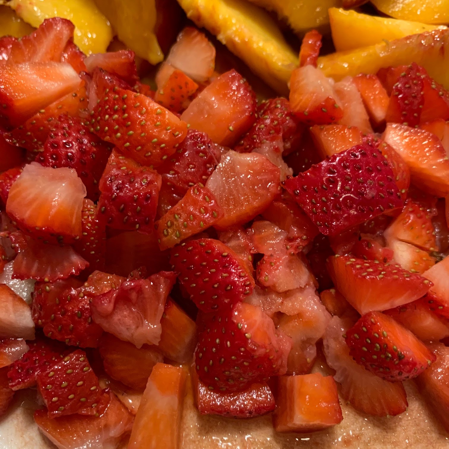 Kashi Delights: Mint Strawberry Peaches Lemonade