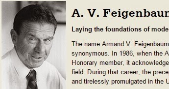 Quality Alchemist (品質煉金術師): Remember Armand V. Feigenbaum from TQC to TQM