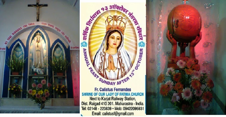 Shrine of Our Lady of Fatima Karjat: Easter Vigil 2014...Welcomes ...