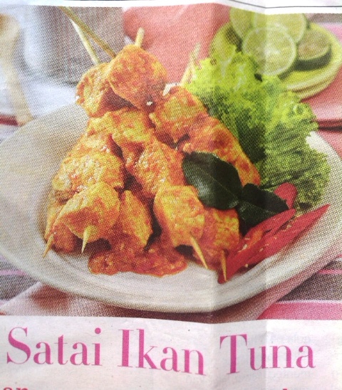 Cara Membuat Sate Ikan Tuna