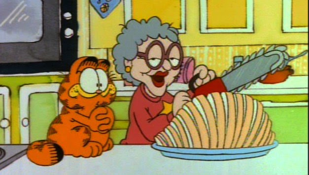 Angles Comic Café: Nov 26th: Garfield & Thanksgiving Turkey