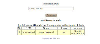 Membuat Pencarian Sederhana Dengan PHP dan MYSQL | TakengonDev