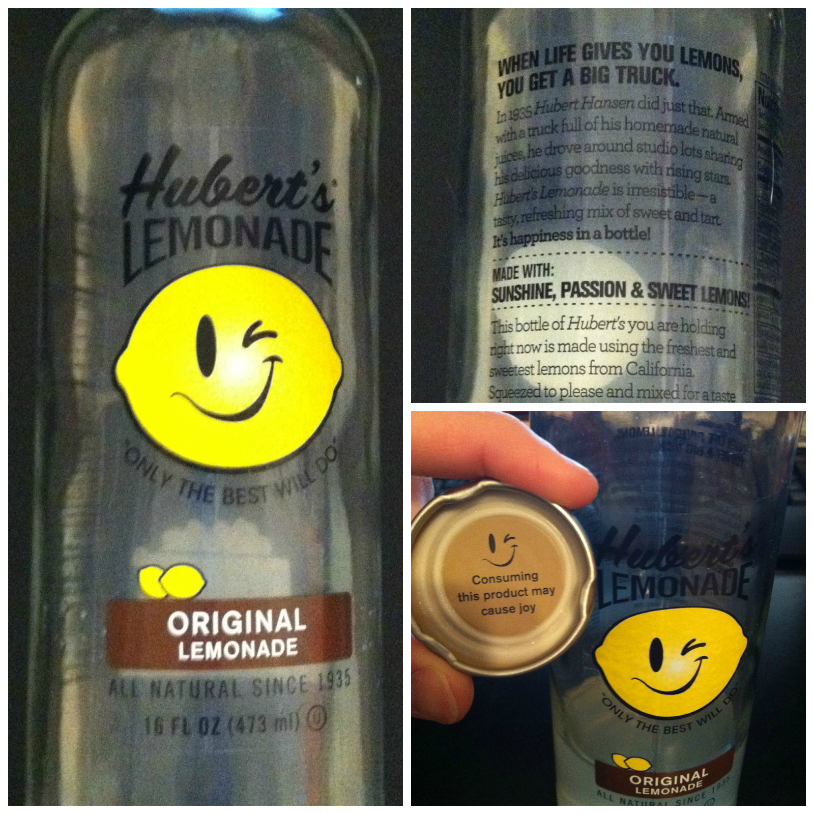 Sweet Cheeks Adventures: Lemonade Time! -- Hubert's Lemonade Review