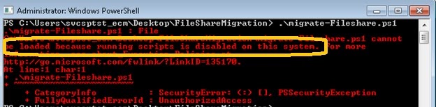 Knowledge Area: PowerShell Script Disabled on This System