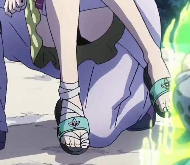 Anime Feet: JoJo's Bizarre Adventure: Shinobu Kawajiri (Season 3 ...