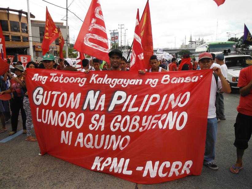 KPML: "Gutom na Pilipino, Lumobo sa Gobyerno ni Aquino" - KPML-NCRR