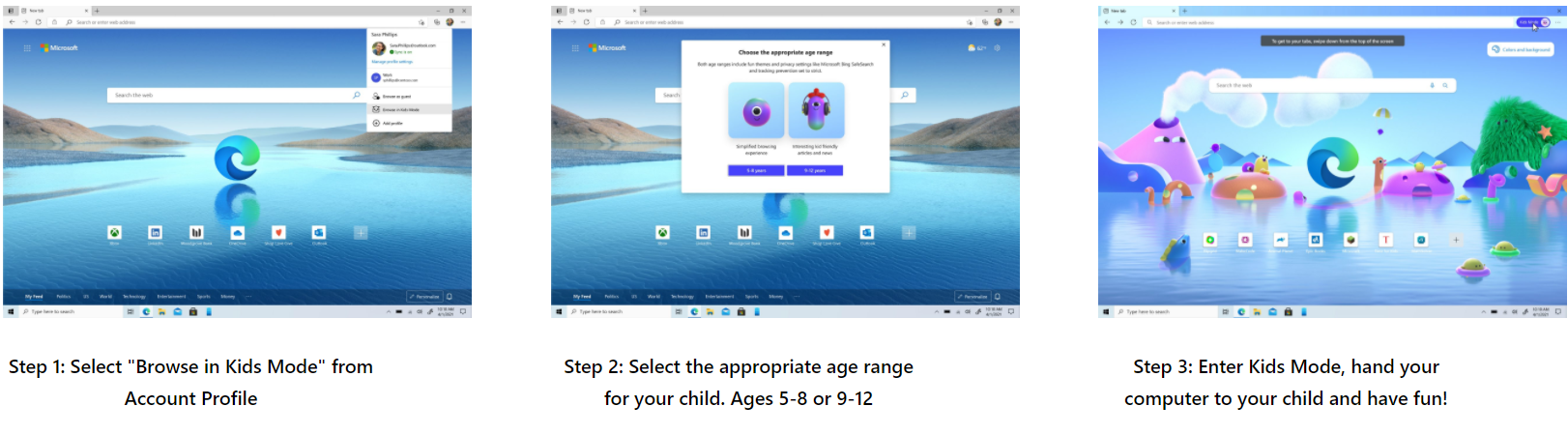 Microsoft Introduces Microsoft Edge "Kids Mode" For Safer Web Browsing ...