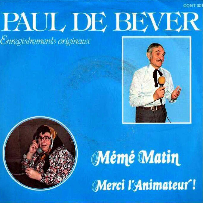 les sensass sillons: Paul De Bever - 45 (1982) NOUVEAU RIP