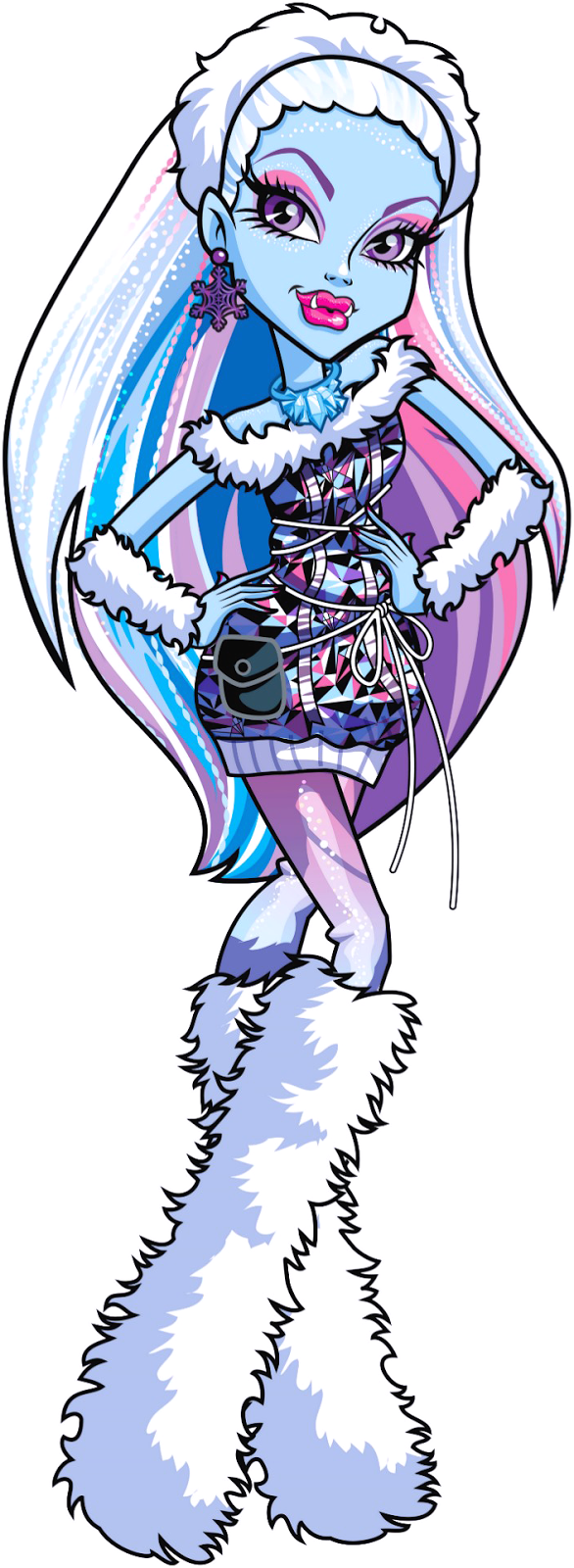 Todo sobre Monster High: Artwork/PNG de Abbey Bominable
