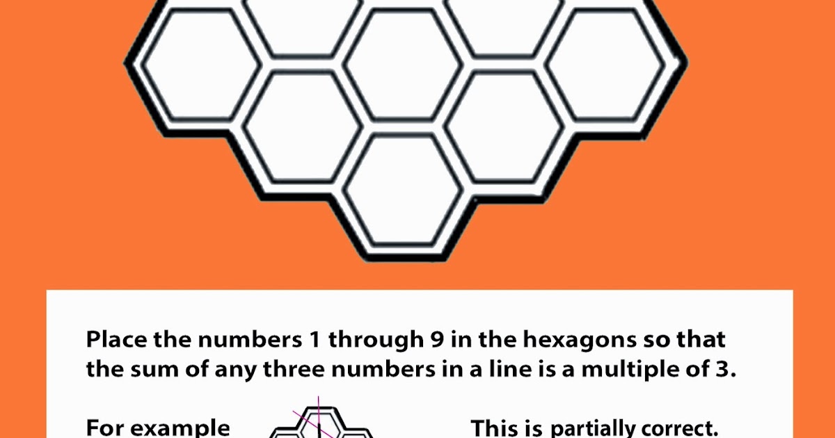 1001 Math Problems: Hexa Puzzle