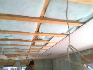 Andrews blog: Green Stuff and Gib lining