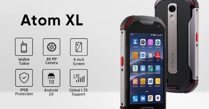 Tecnoneo: El smartphone 'Atom XL' cuenta con una cámara de 48MP y la ...