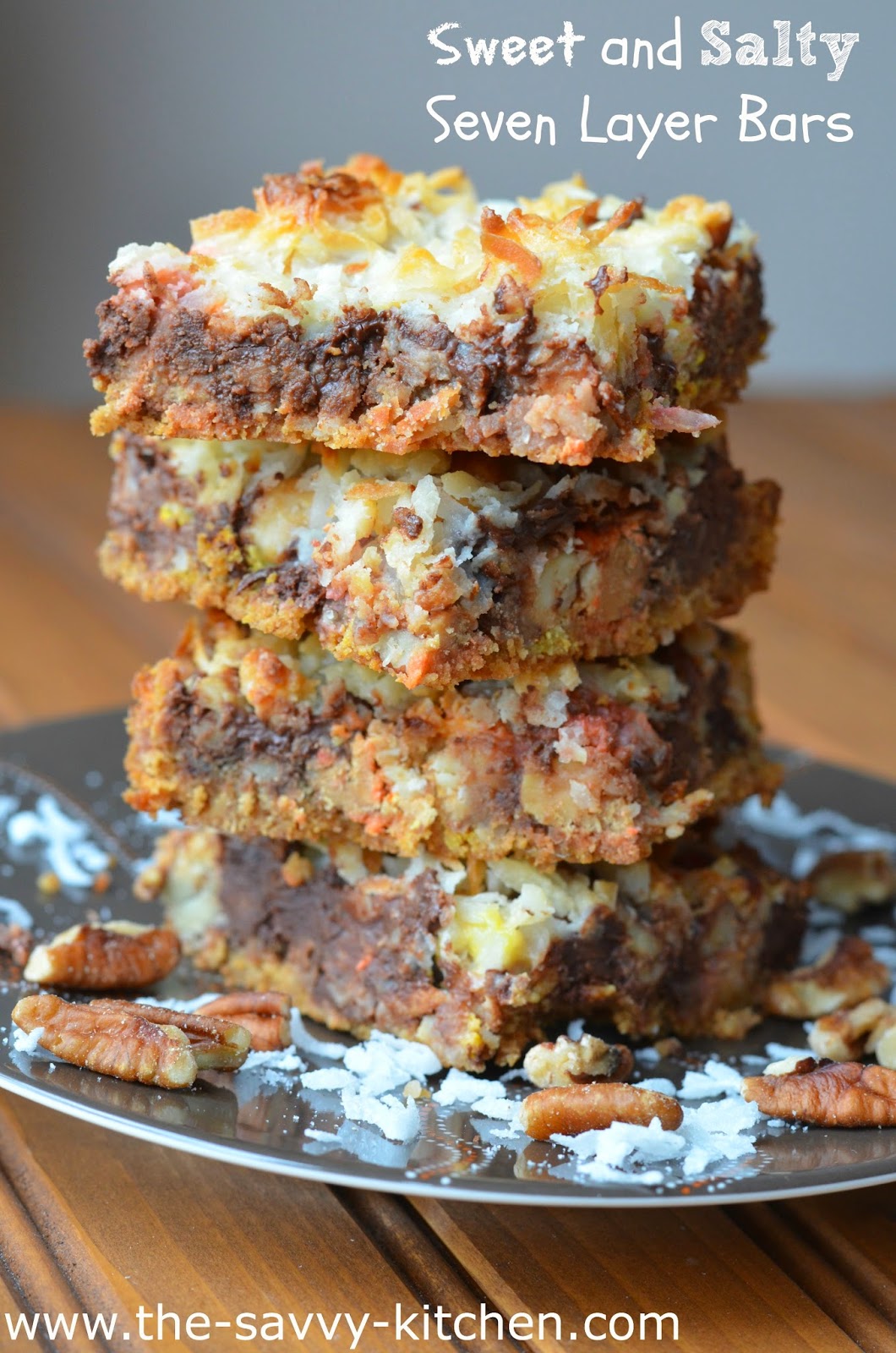 The Savvy Kitchen: Sweet and Salty Seven Layer Bars