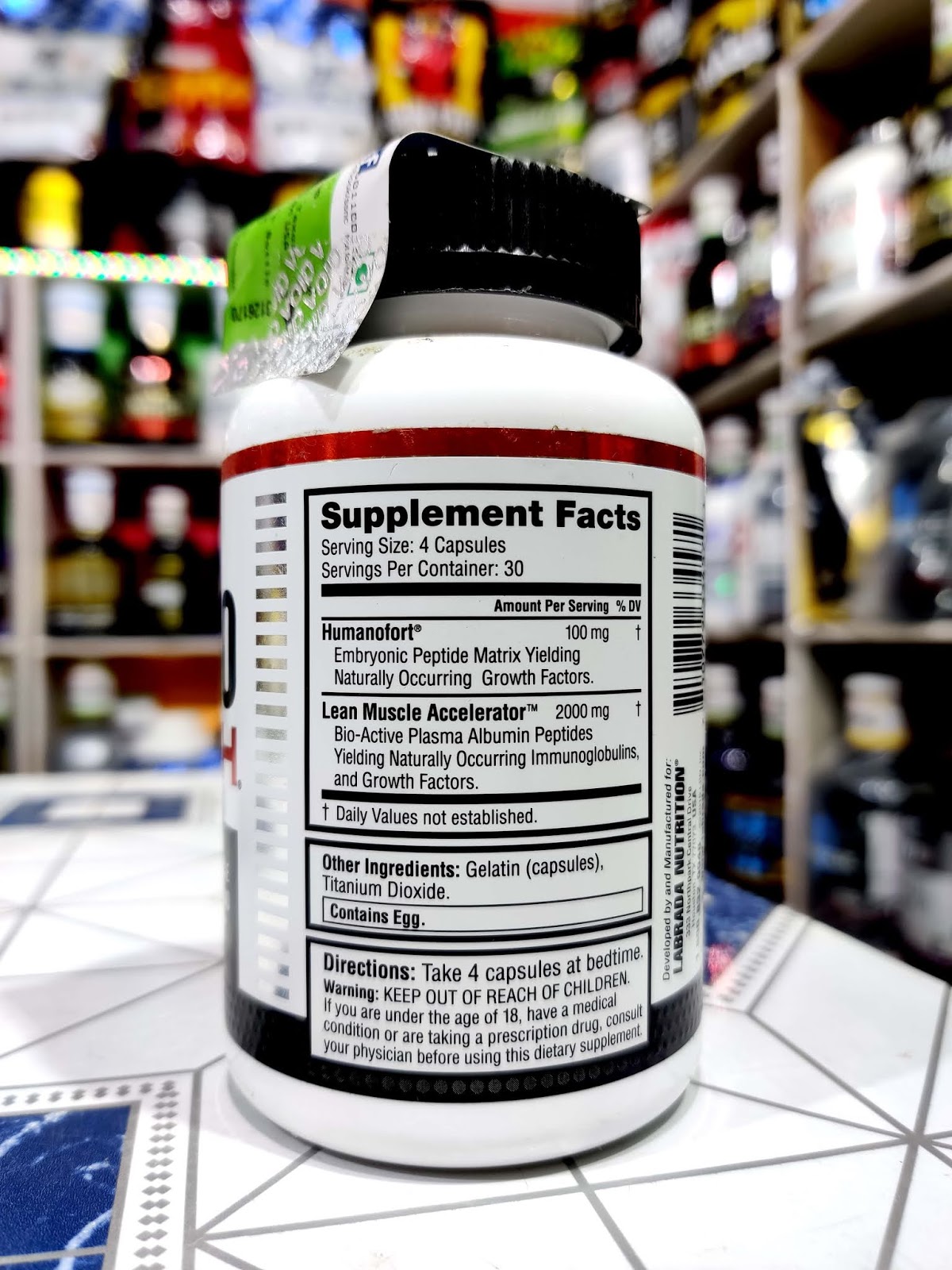 Labrada Humano Growth 120 Capsules - NCRFS