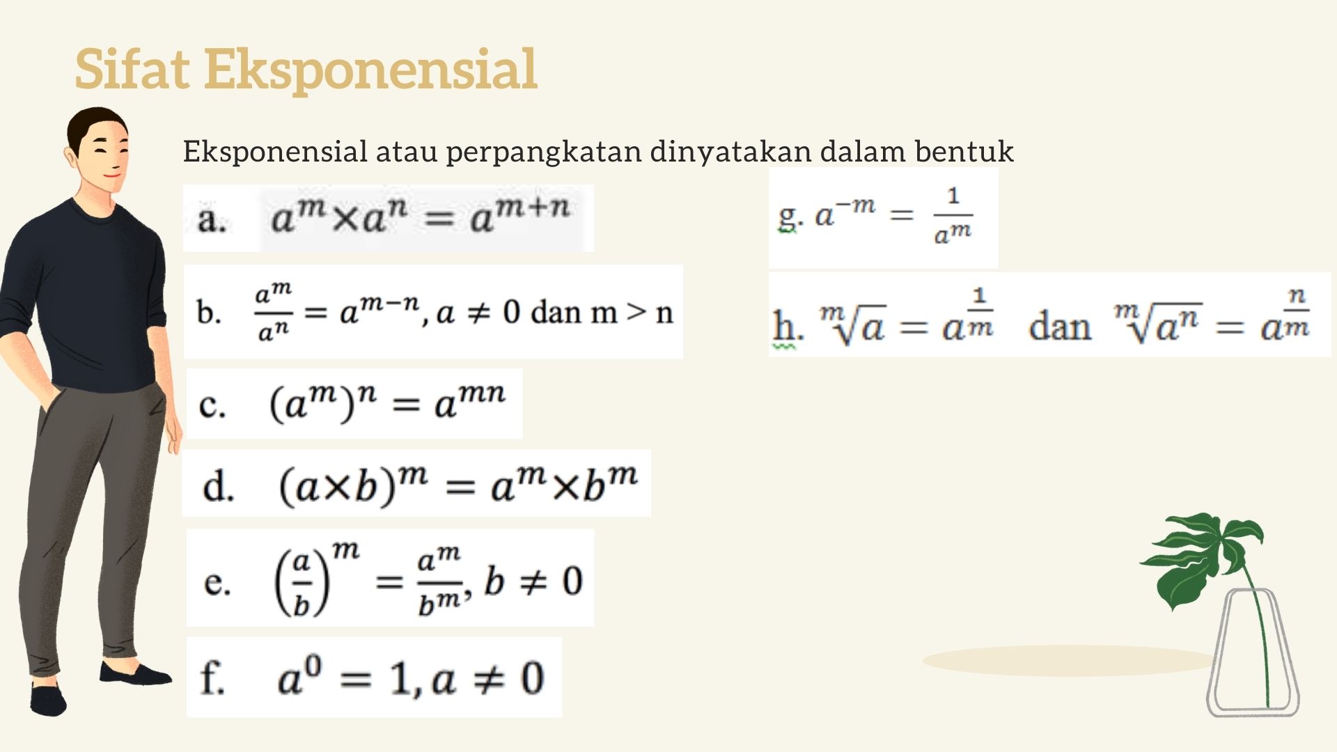Cara Mudah Mengerjakan Eksponensial dan Logaritma