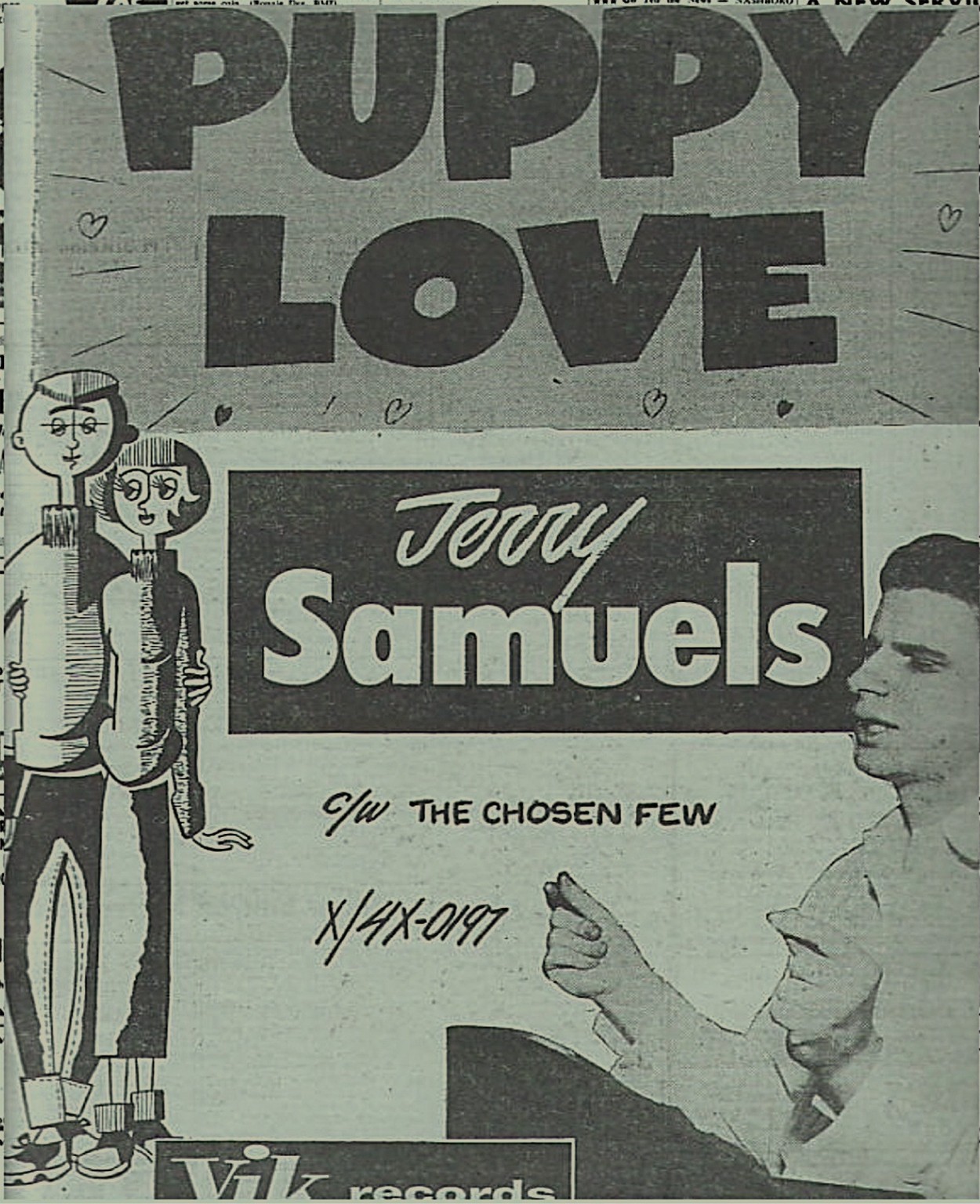 WHITE DOO-WOP COLLECTOR: JERRY SAMUELS (NAPOLEON XIV)_Puppy Love
