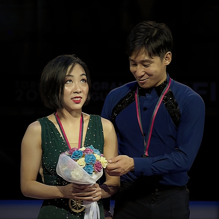 Magia Gelada - Patinagem artística : Momentos de celebração de Sui & Han