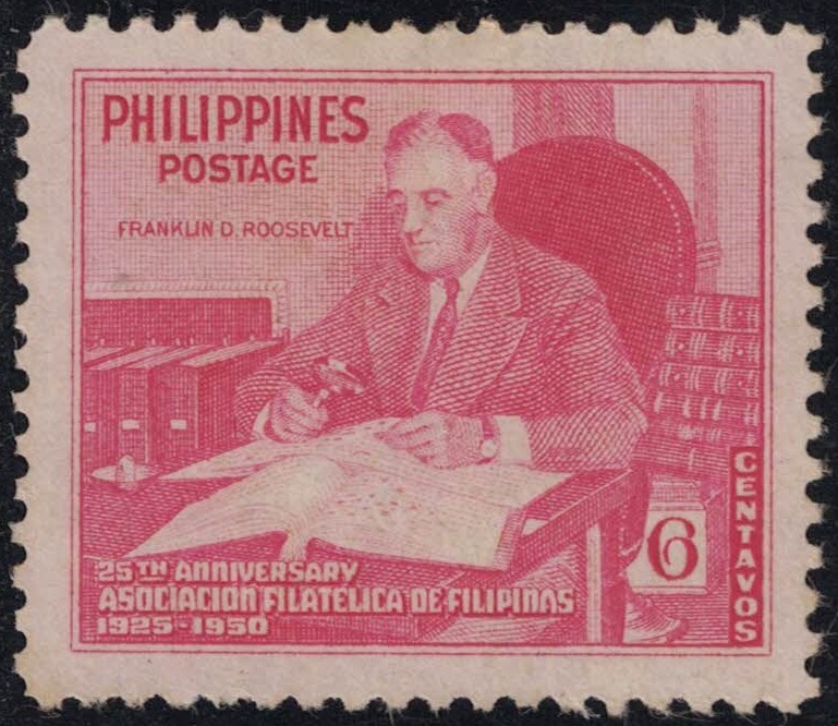 Philatelic Philippines: 1950: AFF 50th anniversary