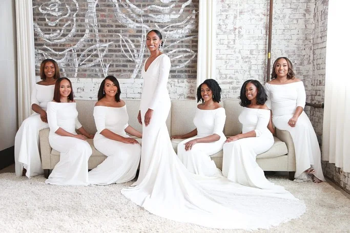 Latest stylish bridesmaid dresses & gowns. | Melody Jacob