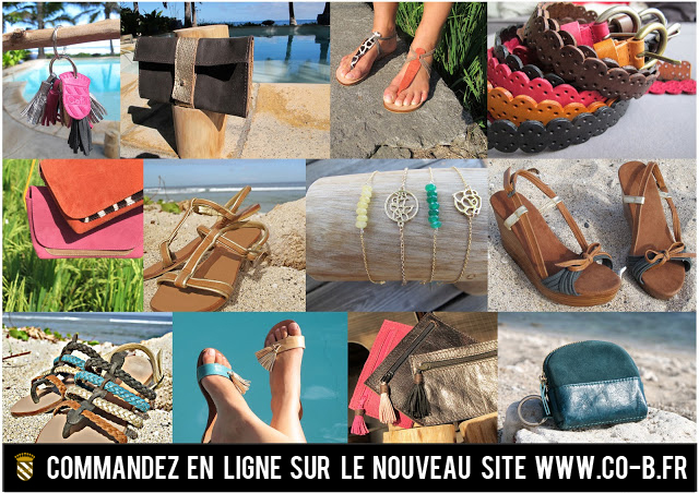 Co.B - NU PIEDS ET ACCESSOIRES EN CUIR VERITABLE: Co.B Co.B-Accessoires ...
