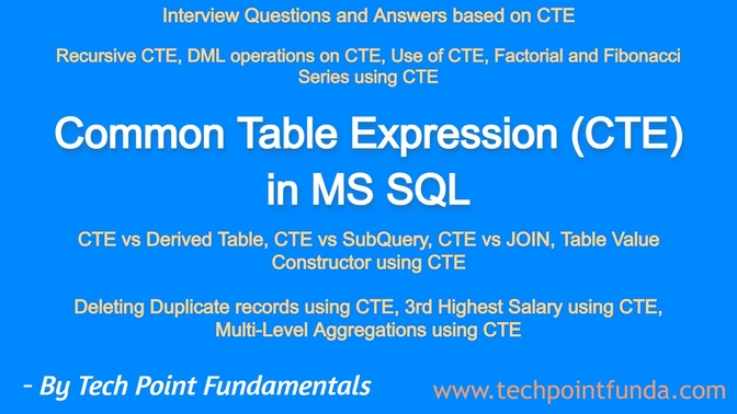 Common Table Expression CTE Interview Questions And Answers Tech Point Fundamentals common-table-expression-cte-interview-questions-and-answers-tech-point-fundamentals