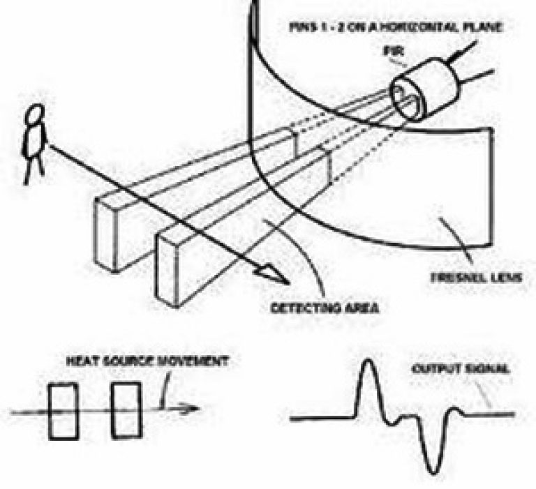 Sensor Gerak : Bentuk, Fungsi, dan Cara Kerjanya