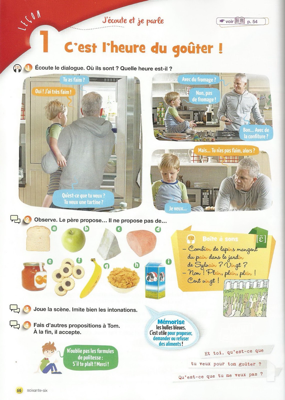 Leçon - Aliments et habitudes alimentaires (2)