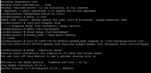 Error 1045 28000 Access Denied For User Rootlocalhost Using Password Yes
