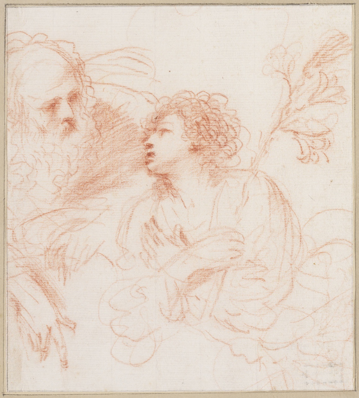 Spencer Alley: Guercino (1591-1666) - Later Drawings - 1645-1650