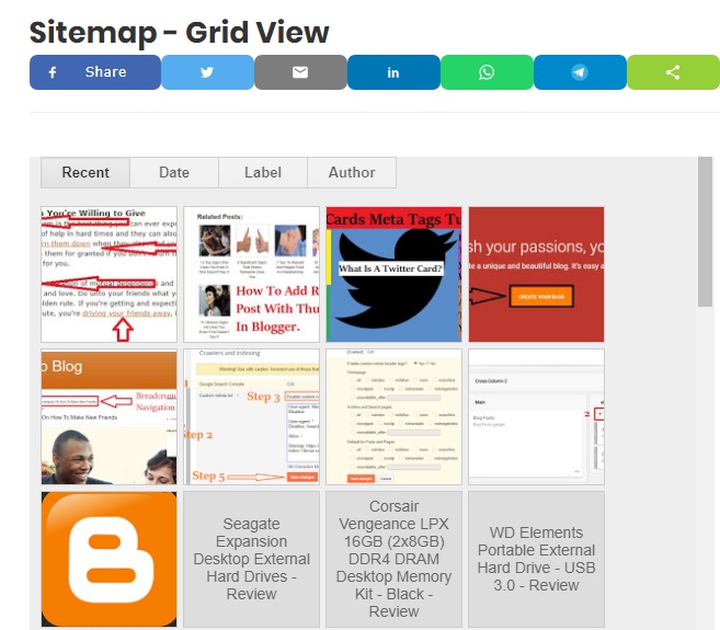 How To Create HTML Sitemap Page In Blogger (With Infographics)