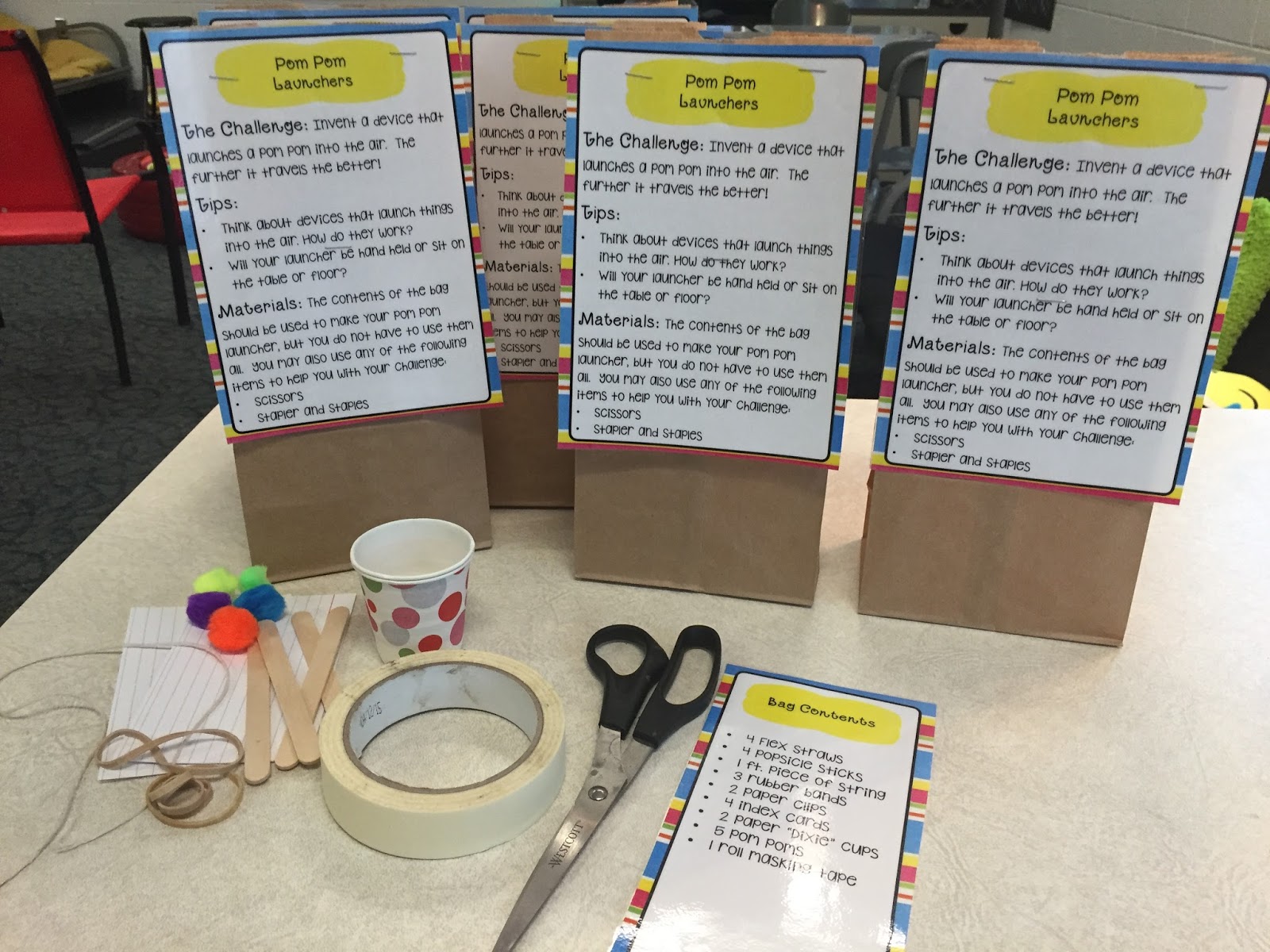 Two Techie Teachers: Mystery Bag Challenges *Freebie