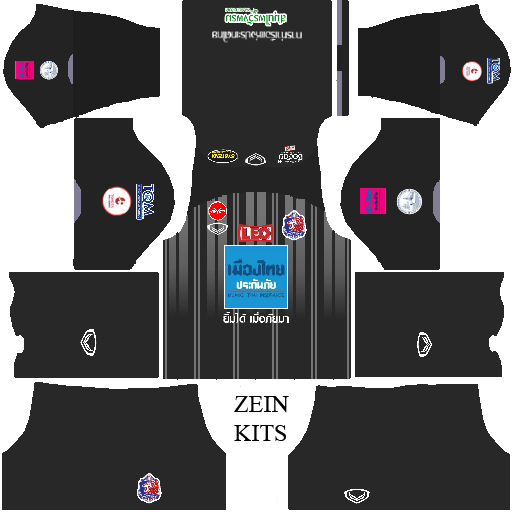 Thai Port United Kits Dream League Soccer - KITS DLS INDONESIA