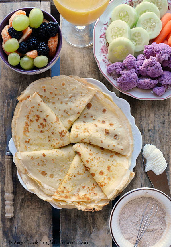 Cinnamon-Sugar Crepes #SecretRecipeClub