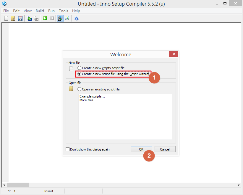 iInfo 資訊交流: Inno Setup 操作(1) --- 環境安裝與建立基本安裝包