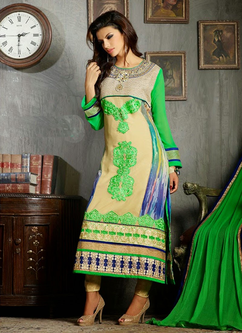 24ladiesshopping: Shadow Embroidery Designs Long Salwar Kameez Dresses