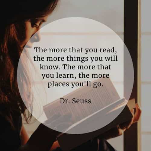 35 Inspirational reading quotes that'll specify its benefits
