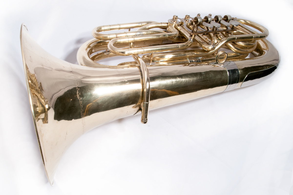 Rotary Valve Tuba in Bb by Josef Lidl - 4V - LBB 701 | Brassmaniac.com