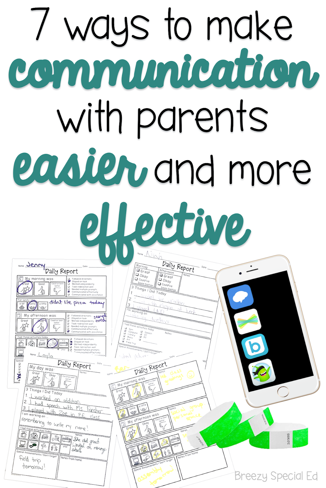 7 Ways to Improve School to Home Communication - Breezy Special Ed