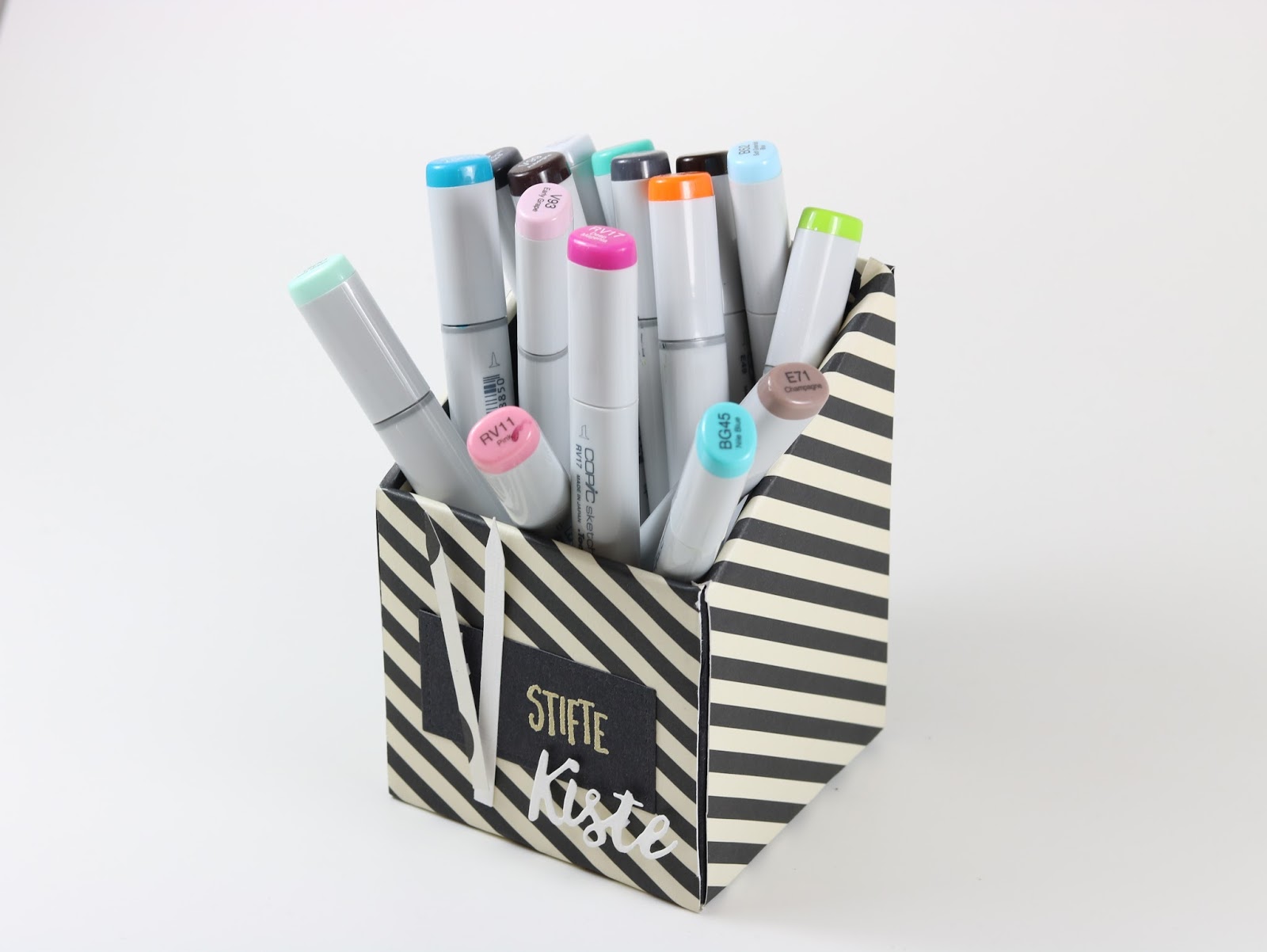 leine-design: Stifte-Box mit Schräge