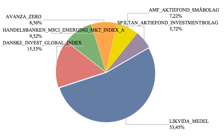 Fördelning av innehav - Investerarfysikern